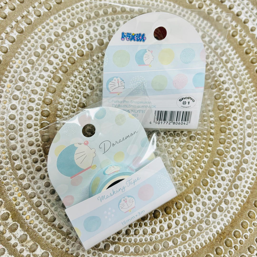 Doraemon| Masking Tape| Washi Tape - Etsy