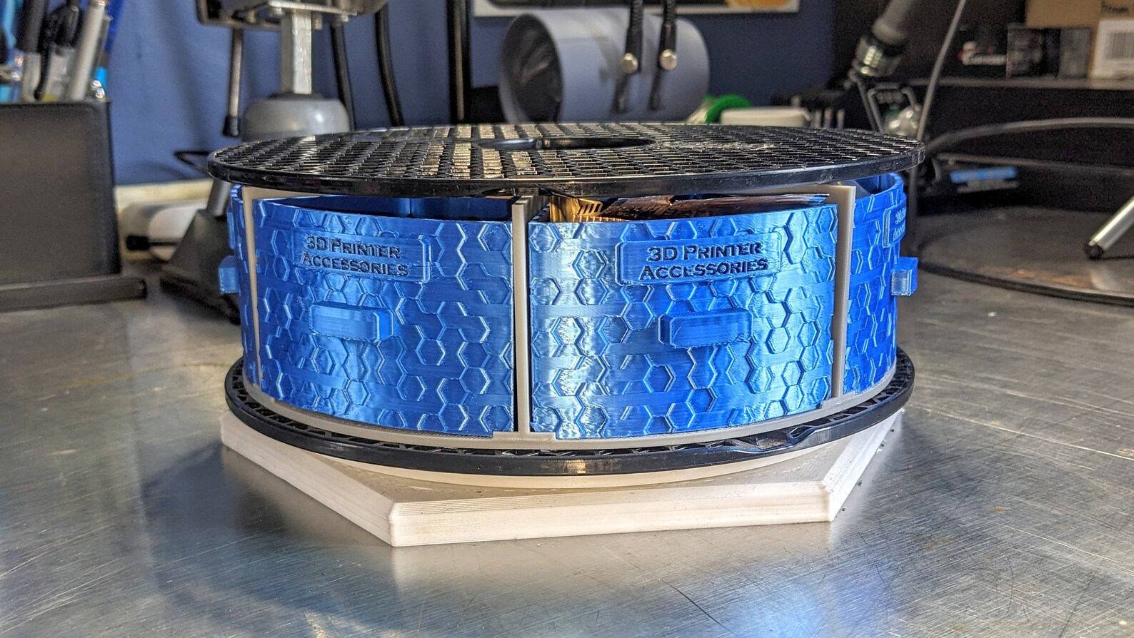 Storage Solution Using Empty Filament Spools - Etsy