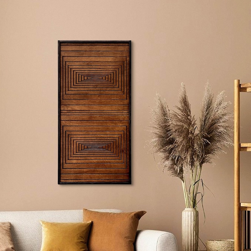 Modern Rustic Wall Decor - Etsy