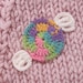 3d Colorful Candy Cardigan for Little Girls, Pink Candy Core Knit ...
