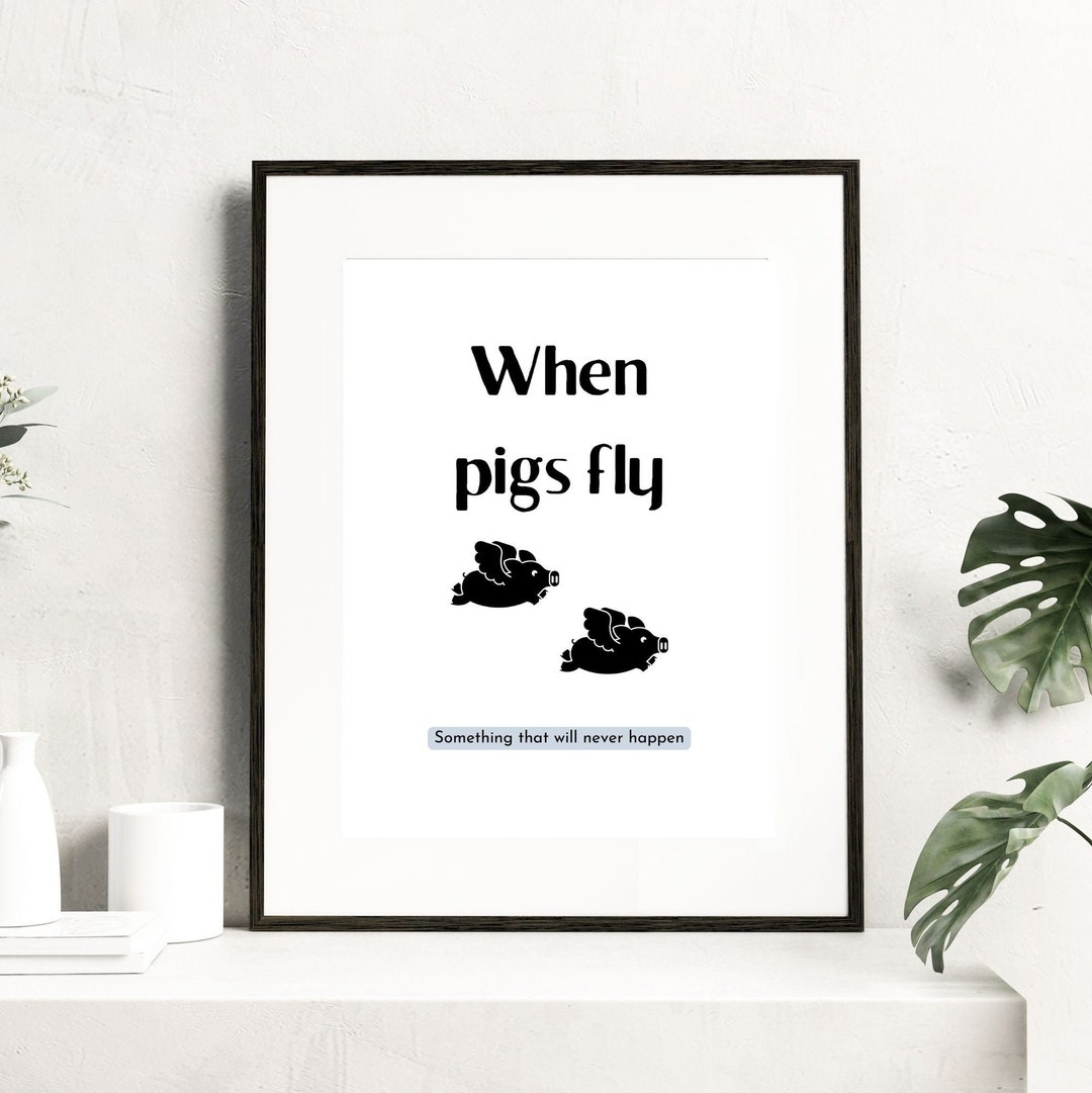 Back to School Poster English Idioms School Classroom Print - Etsy