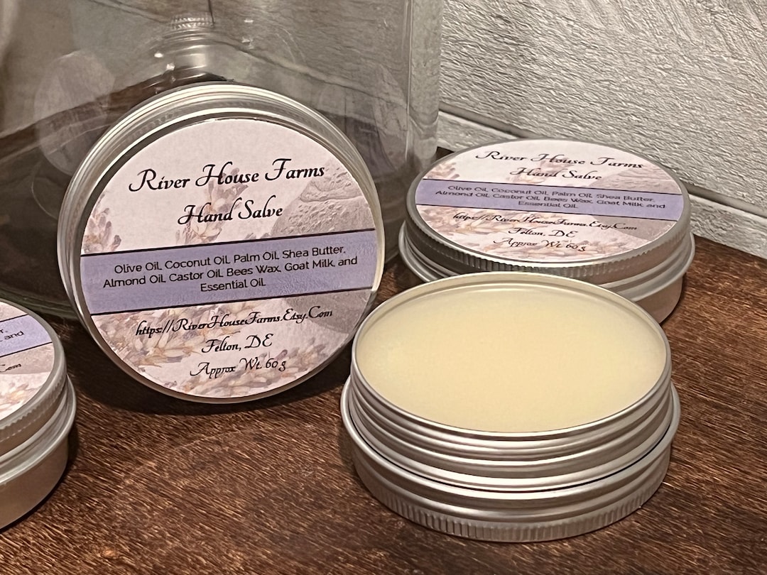 Hand Salve With Shea Butter 60g in Metal Container - Etsy