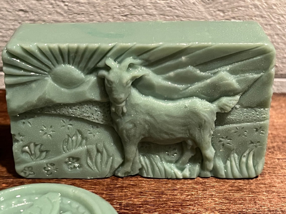 Pine Scented Goat Milk Soap With Shea Butter Made With the Help of Our ...
