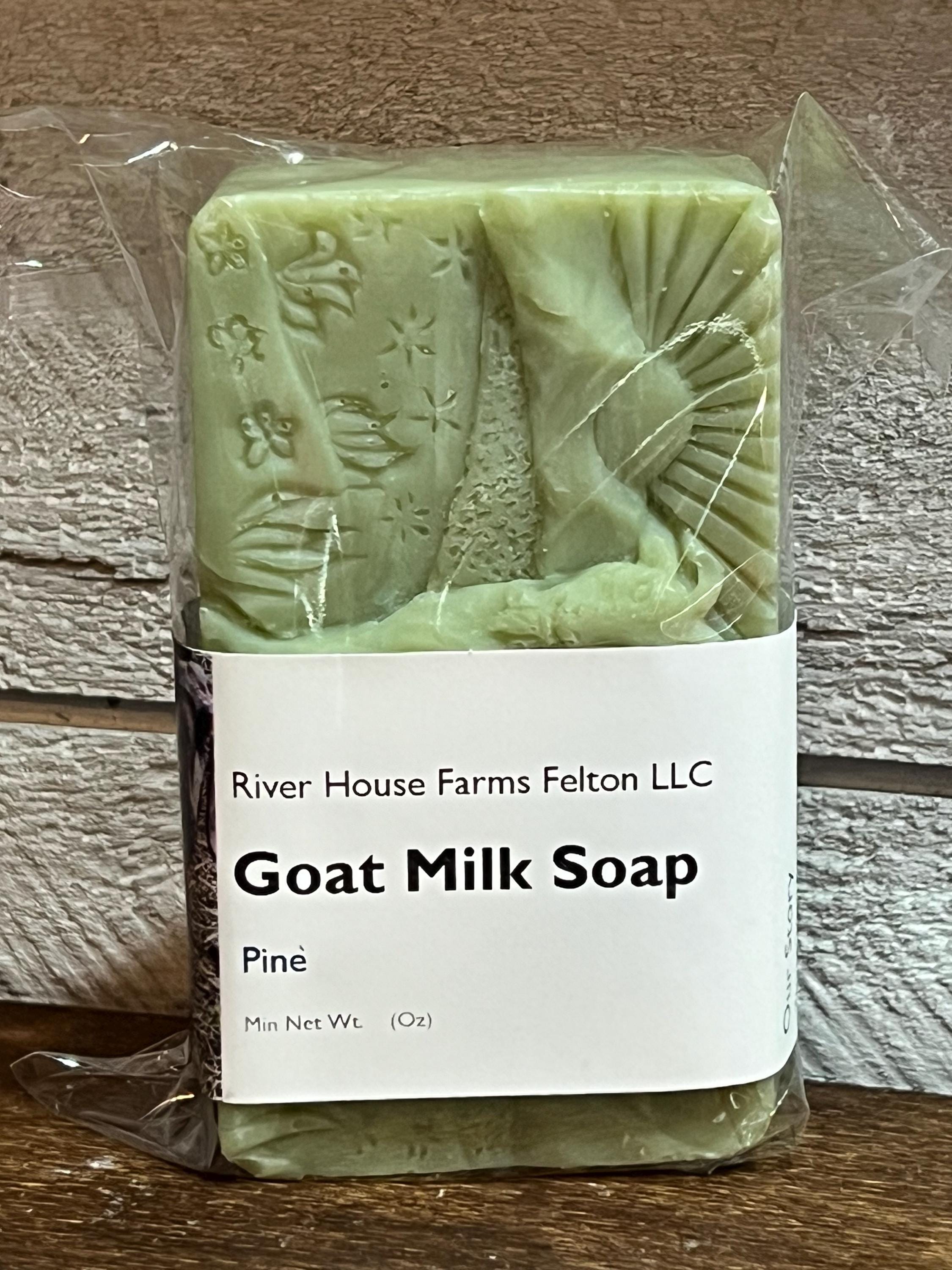 Pine Scented Goat Milk Soap With Shea Butter Made With the Help of Our ...