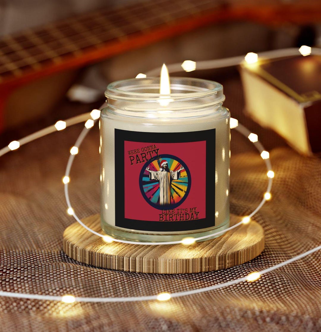 Scented Candles, Funny Jesus Birthday Candle Gift, Christian Home Decor ...