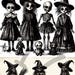 Creepy Paper People, Digital Download, Halloween Printable, Junk ...