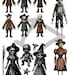 Creepy Paper People, Digital Download, Halloween Printable, Junk ...