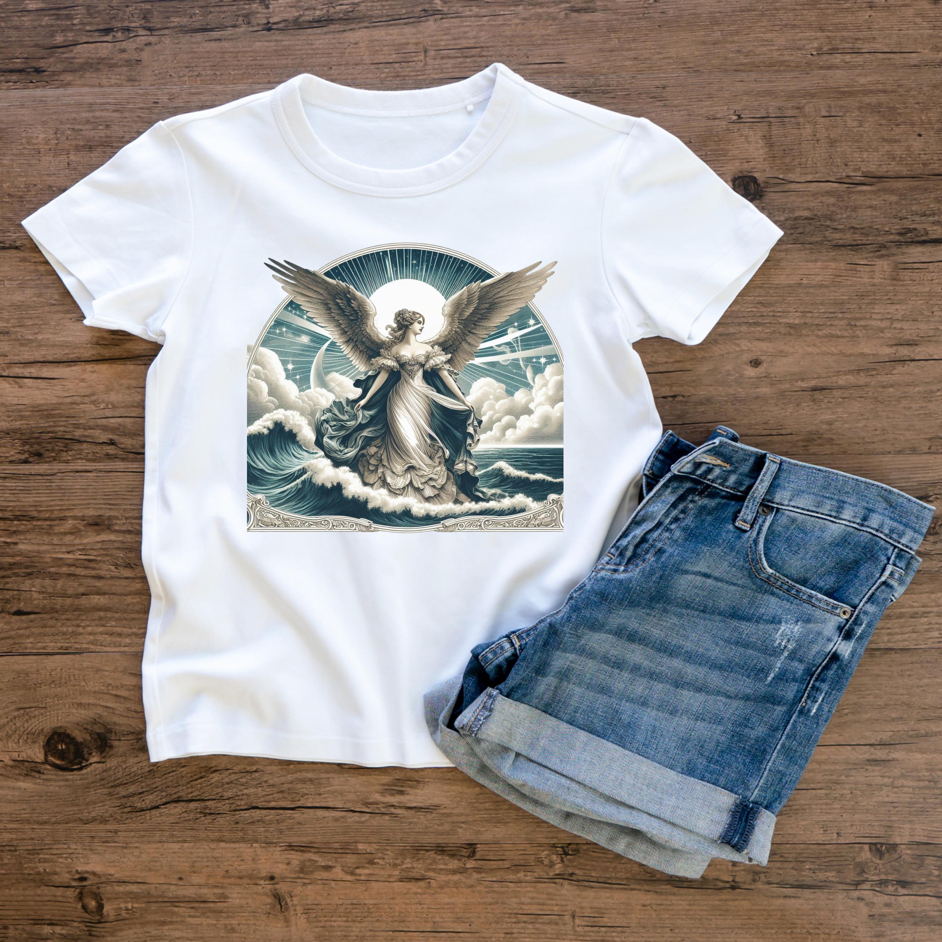 Ocean Angel PNG: Moon Goddess Sublimation Design (digital Download) - Etsy