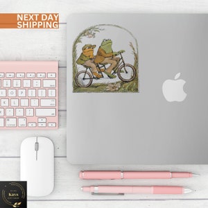 Frog and Toad Sticker,cottagecore Sticker,aesthetic Sticker,cute Frog ...