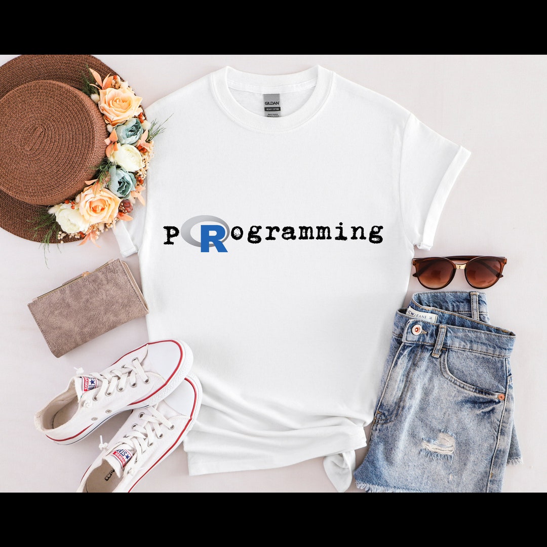 Programming T-shirt, Computer Science T-shirt, R Programming, Gift for ...