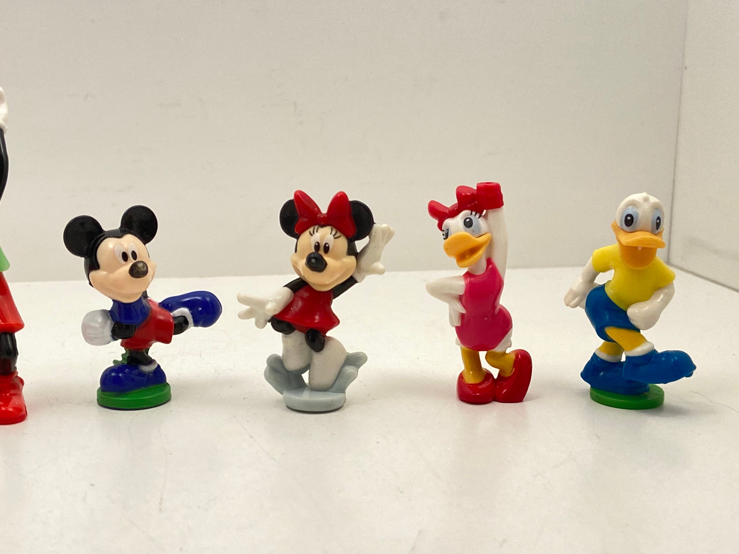 Set of 7 Disney Kinder Miniature Toys Mickey Mouse Donald - Etsy