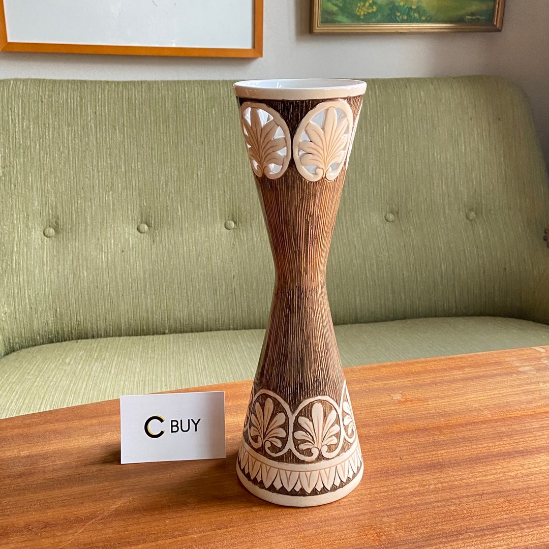 Volpi Deruta, Italy Beautiful Rare Ceramic Vase 1950s Vintage Italian ...