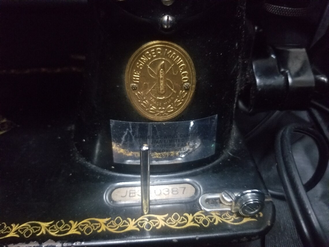 1938 Singer Sewing Machine - Etsy