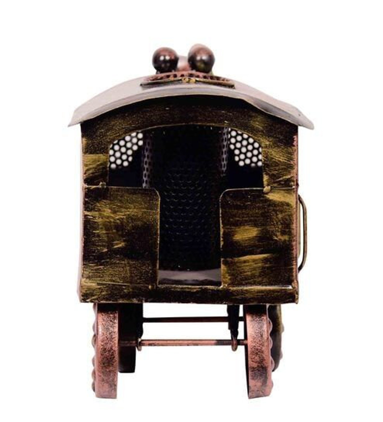 Antique Multicolor Train Engine Table Decor Statue: Perfect - Etsy