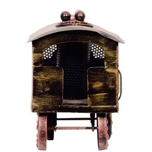 Antique Multicolor Train Engine Table Decor Statue: Perfect - Etsy