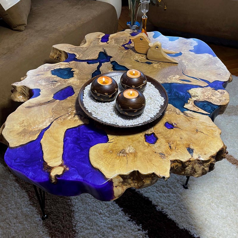 Epoxy Coffee Table - Etsy