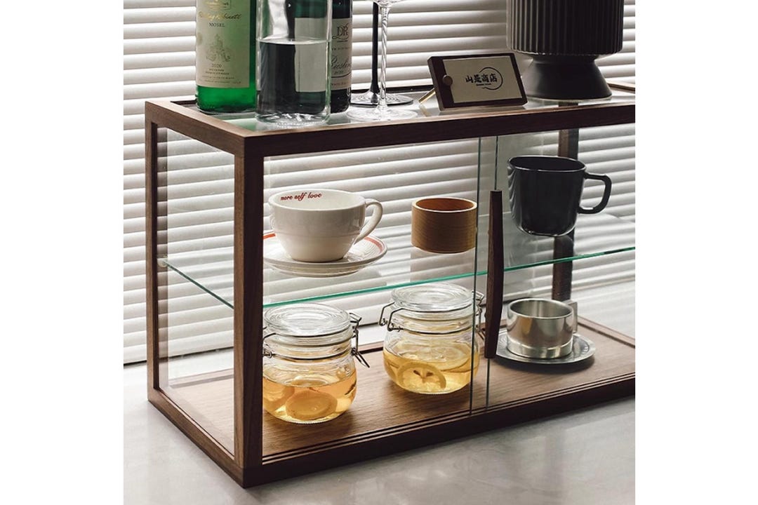 Rustic Wood & Glass Bread Box: Countertop Pastry Display Case BI01 - Etsy