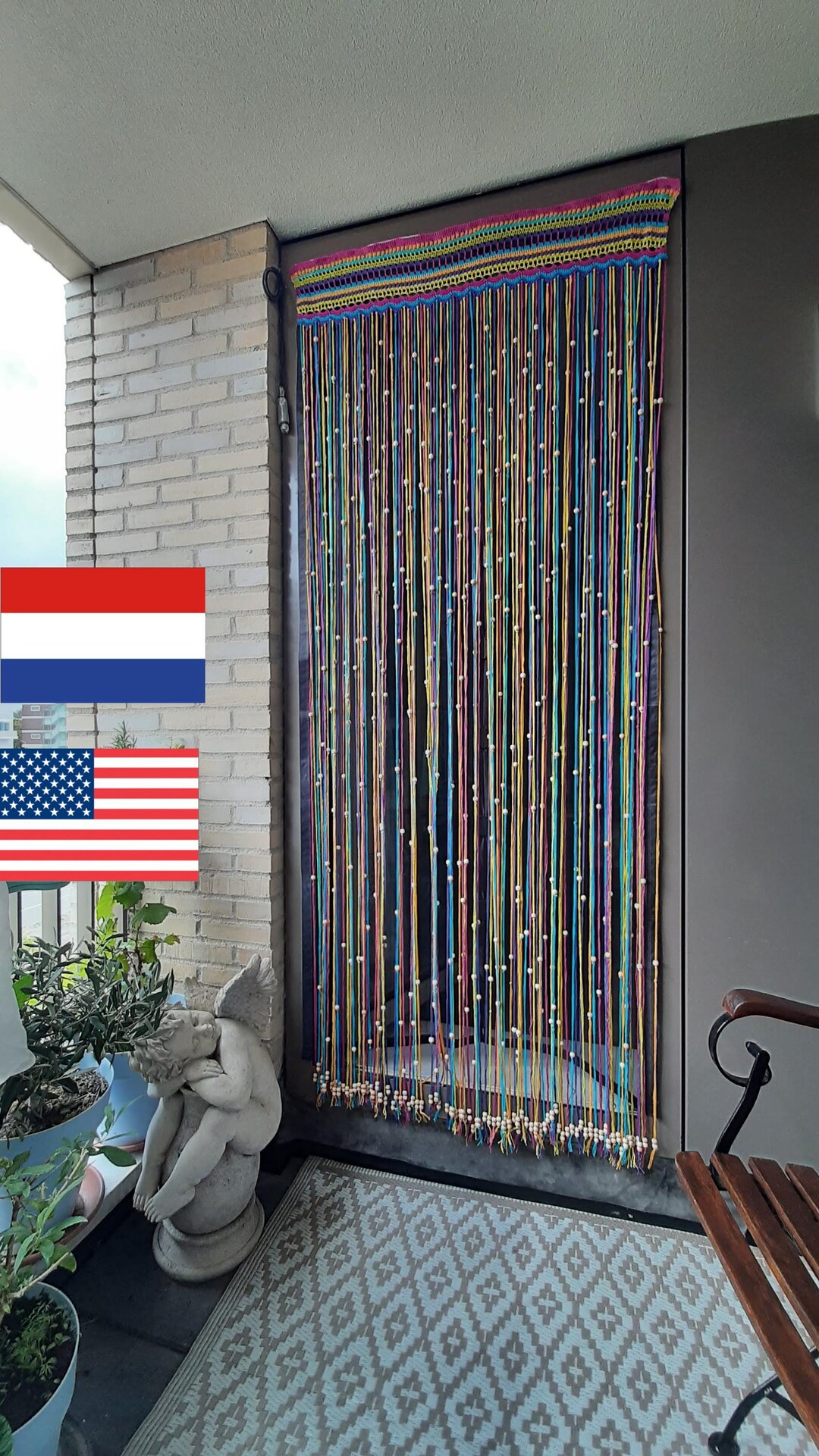 Crochet Pattern for a Fly Curtain - Etsy