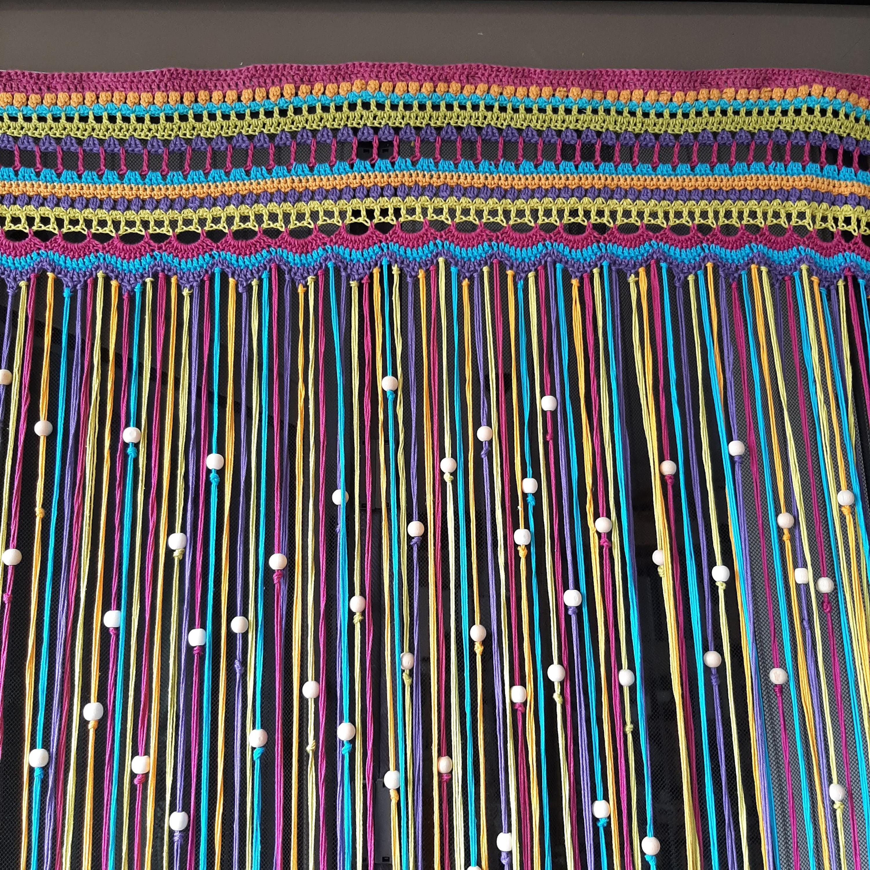 Crochet Pattern for a Fly Curtain - Etsy