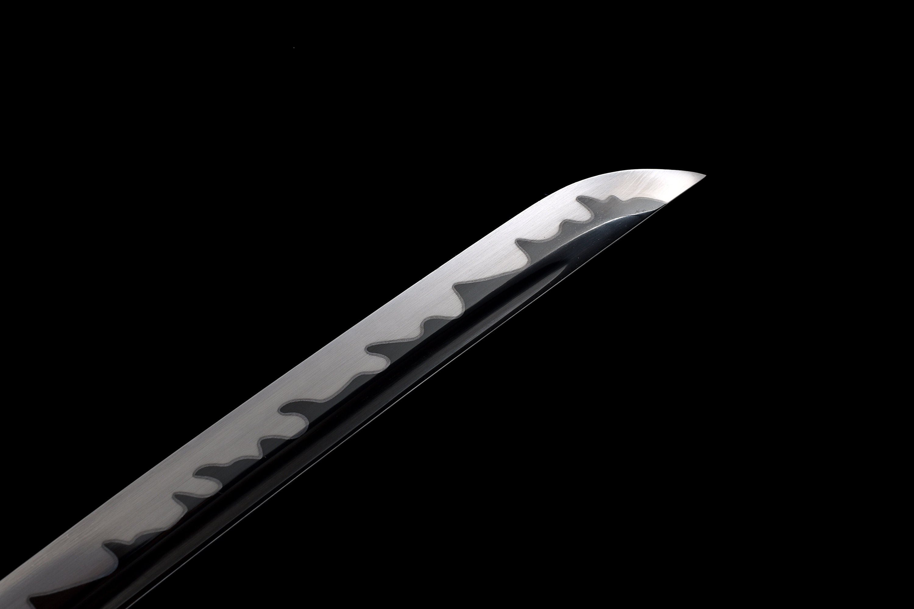 Handmade Japanese Tachi Odachi Sword High Manganese Steel With Black ...