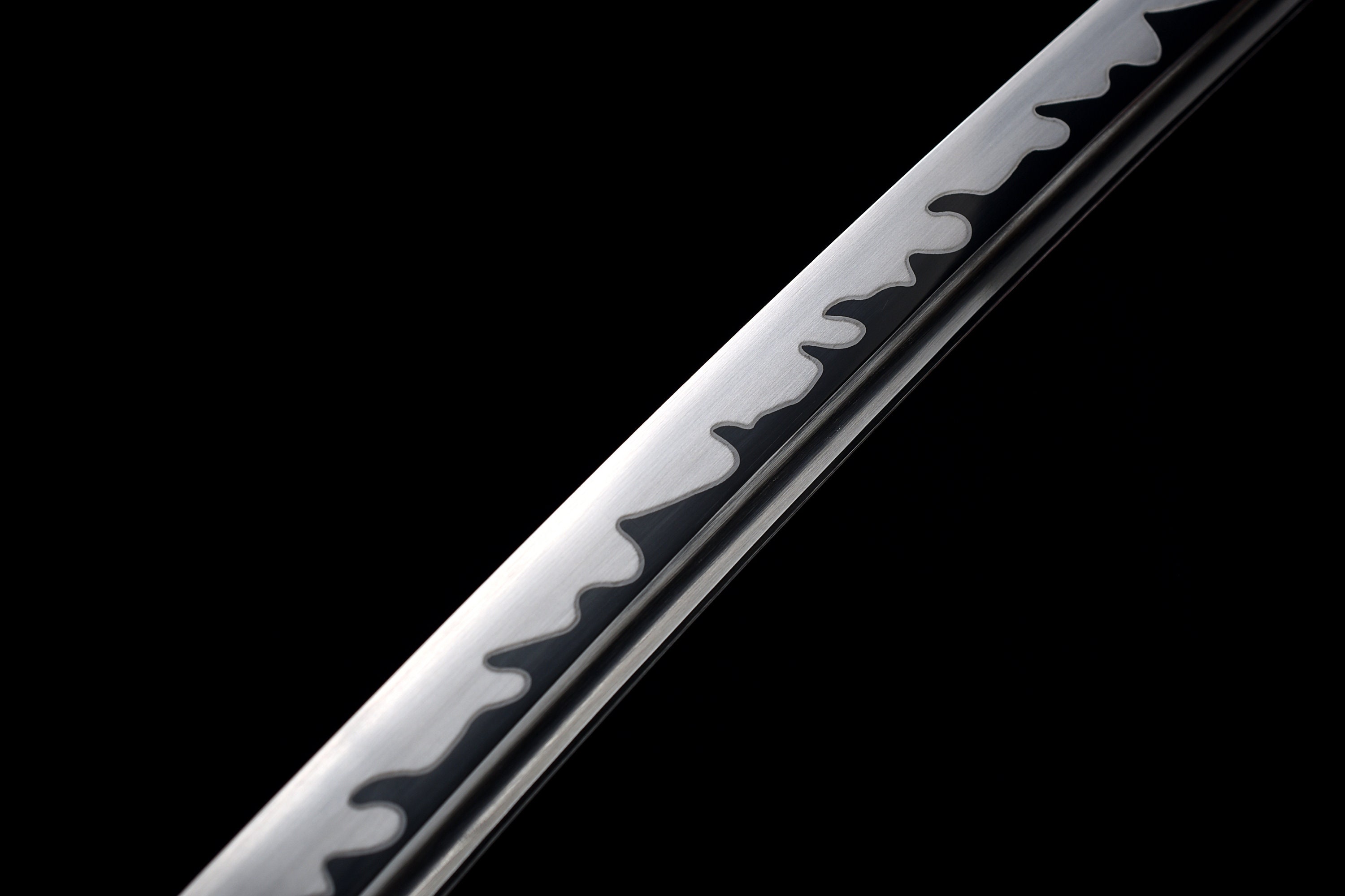 Handmade Japanese Tachi Odachi Sword High Manganese Steel With Black ...