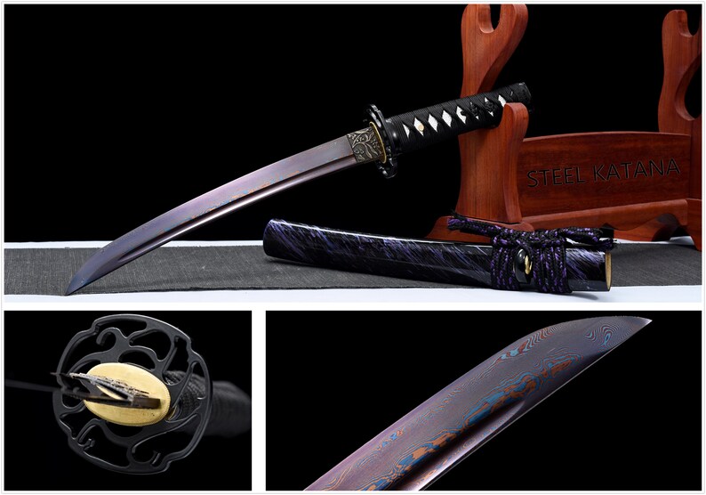 A Short Katana Sword With a Total Length of 21 Inches and a Very Good ...