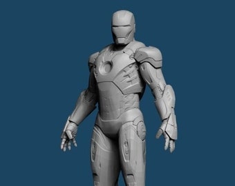 Iron Man Bust Stl - Etsy