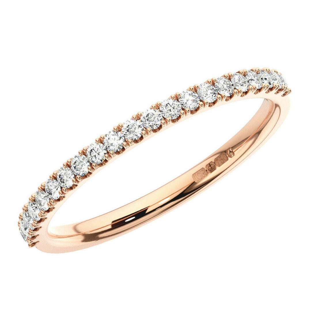 0.20 Carat Fishtail Set 100% Natural Round Brilliant Diamonds - Etsy