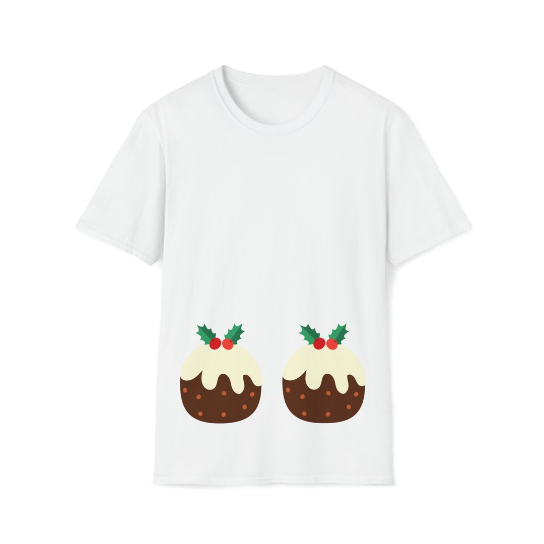 Novelty Christmas Pudding T-shirt - Etsy
