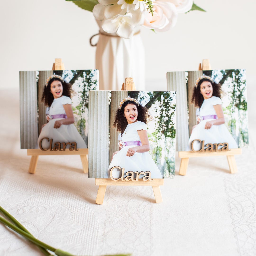 Personalized Photo Frame Favors: First Communion, Baptism, Confirmation ...