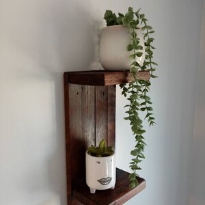 Reclaimed Wooden Shelving Unit Handcrafted From Upcycled Pallet Wood ...