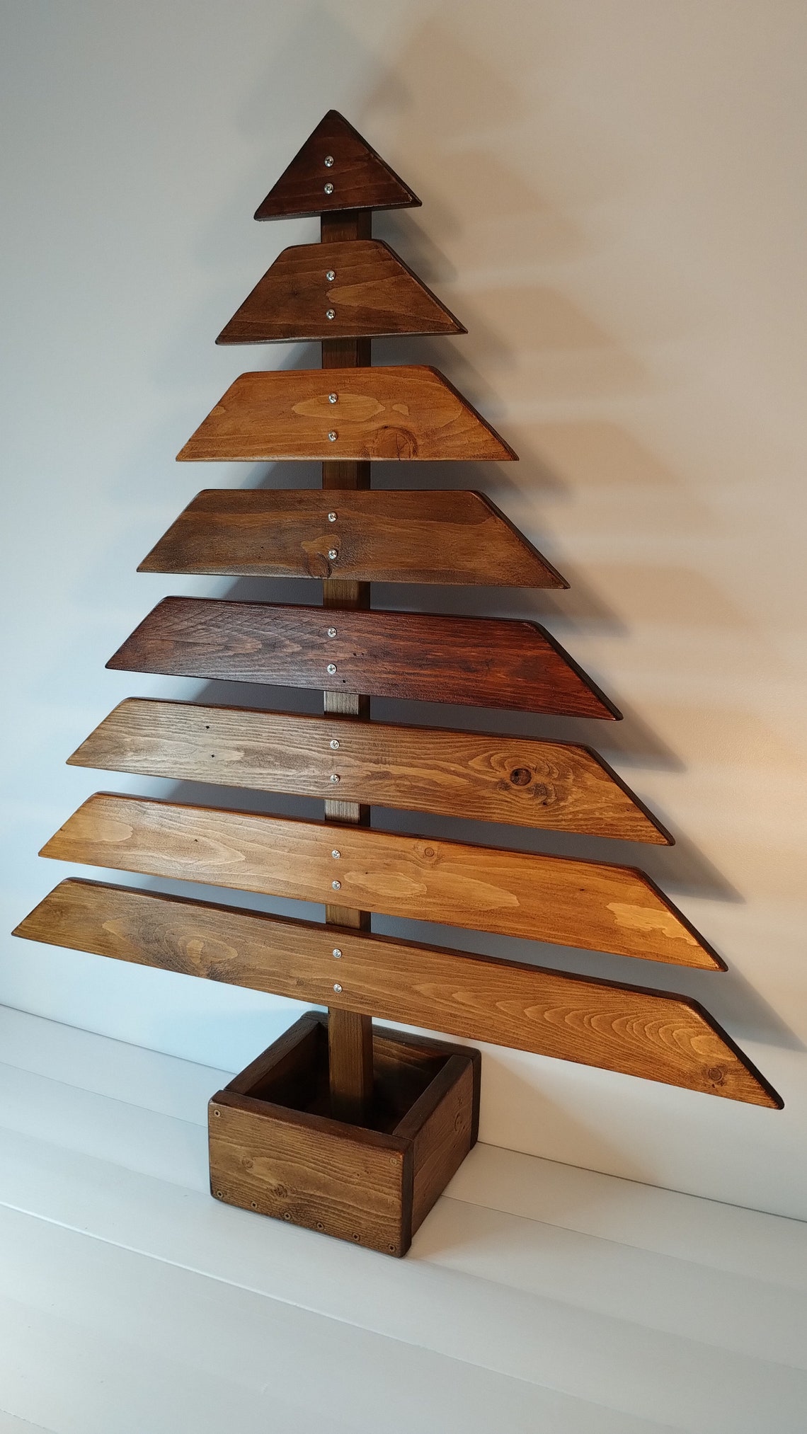 Large Wooden Tree Made From Upcycled Reclaimed Pallet Wood, Shabby Chic ...