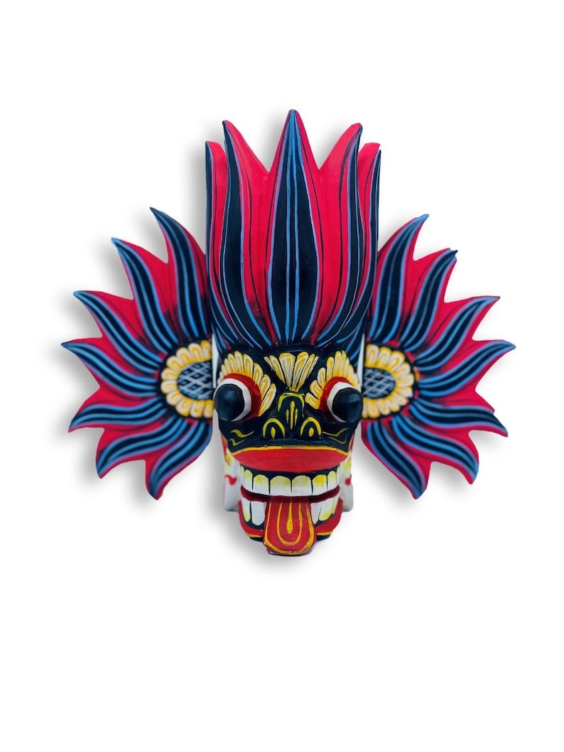 Gini Raksha Mask - 10'' - Etsy