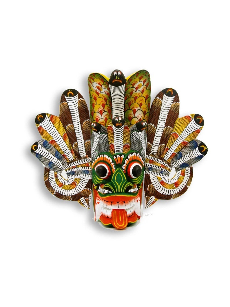 Naga Raksha Mask - 10'' - Etsy