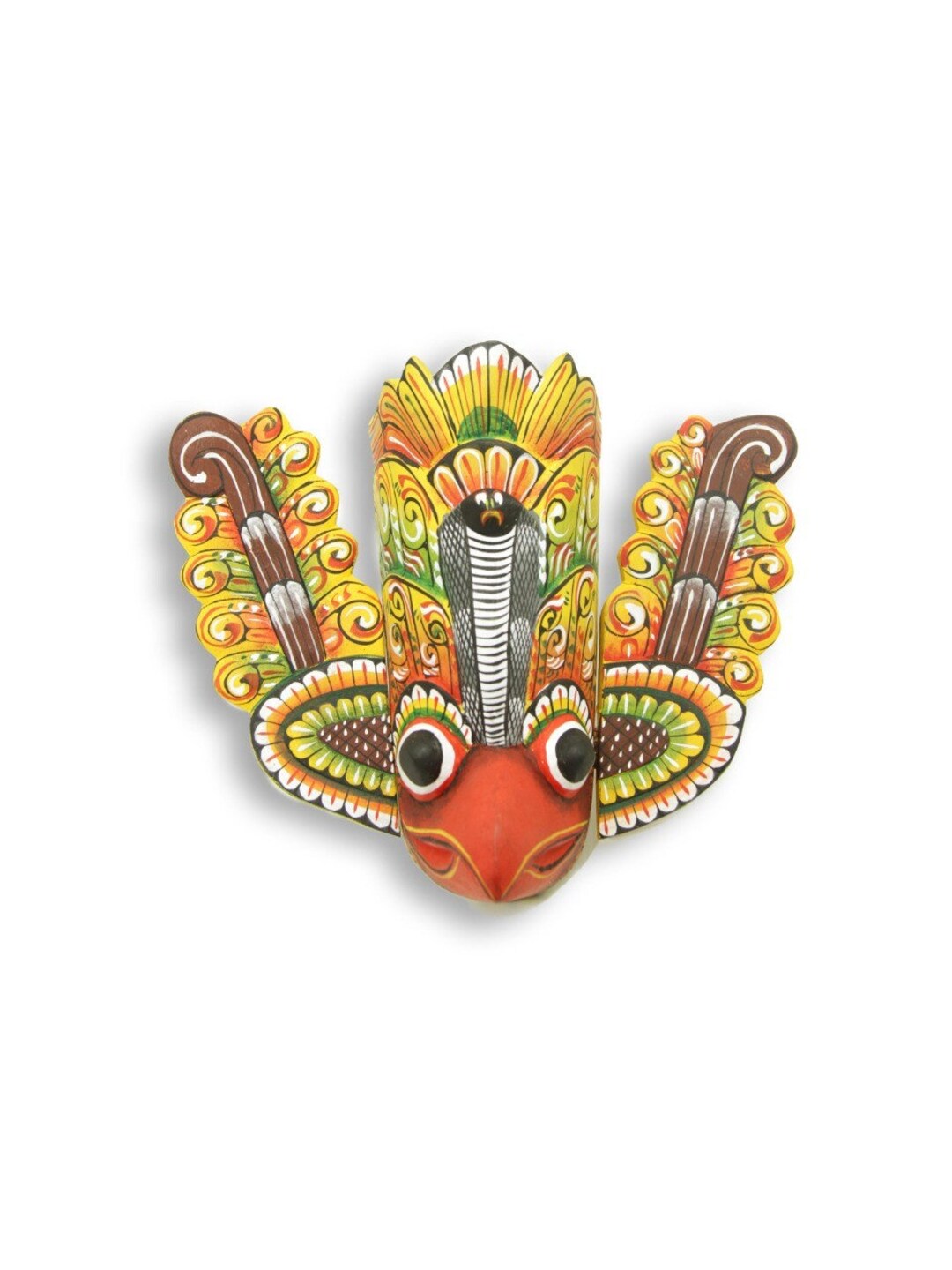 Gurulu Raksha Mask - 8'' - Etsy