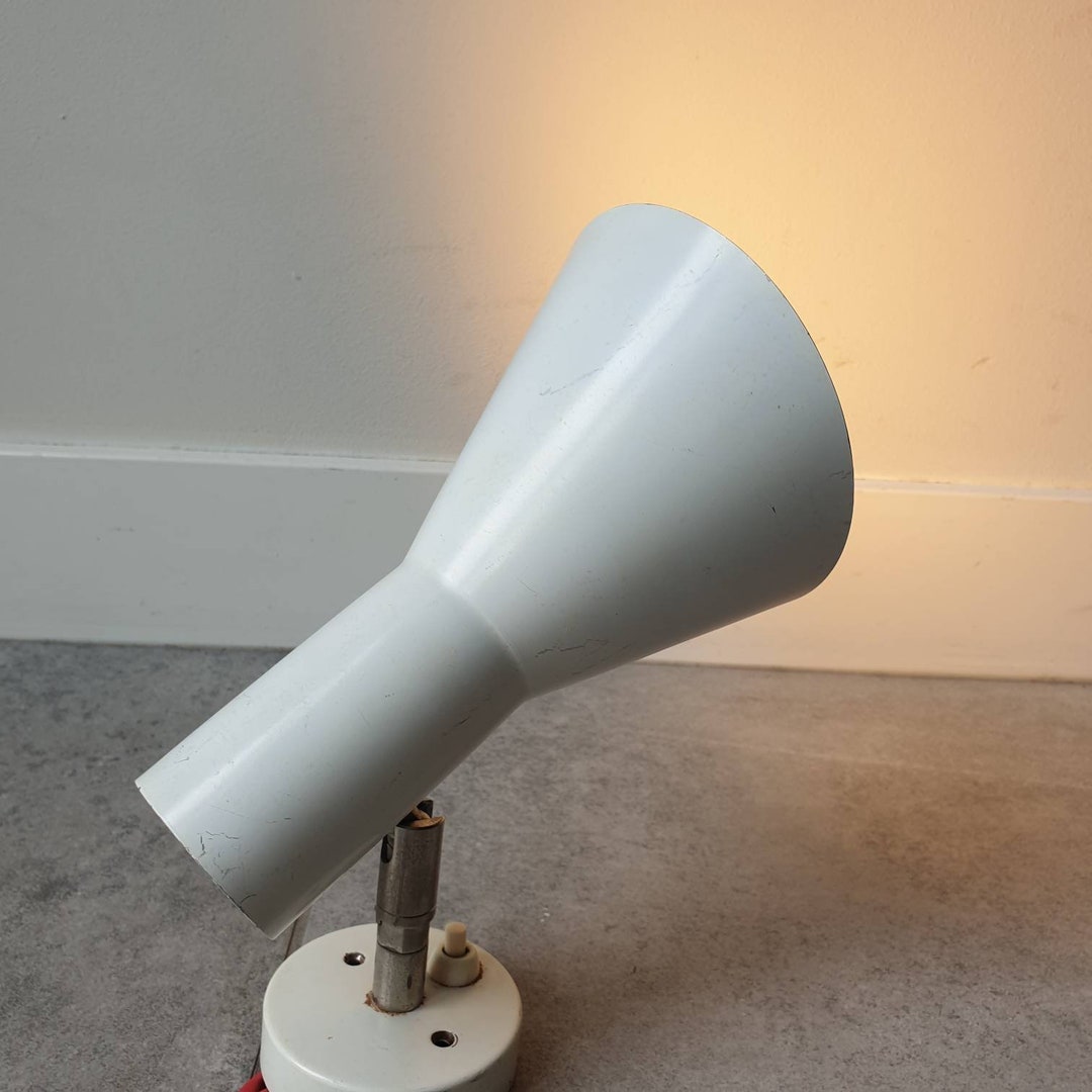 Vintage Wall Light Cone Shaped - Etsy