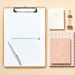 Printable Baby Prep Checklist | Pregnancy Planner Printable | Newborn ...