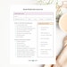 Printable Baby Prep Checklist Pregnancy Planner Printable Newborn ...