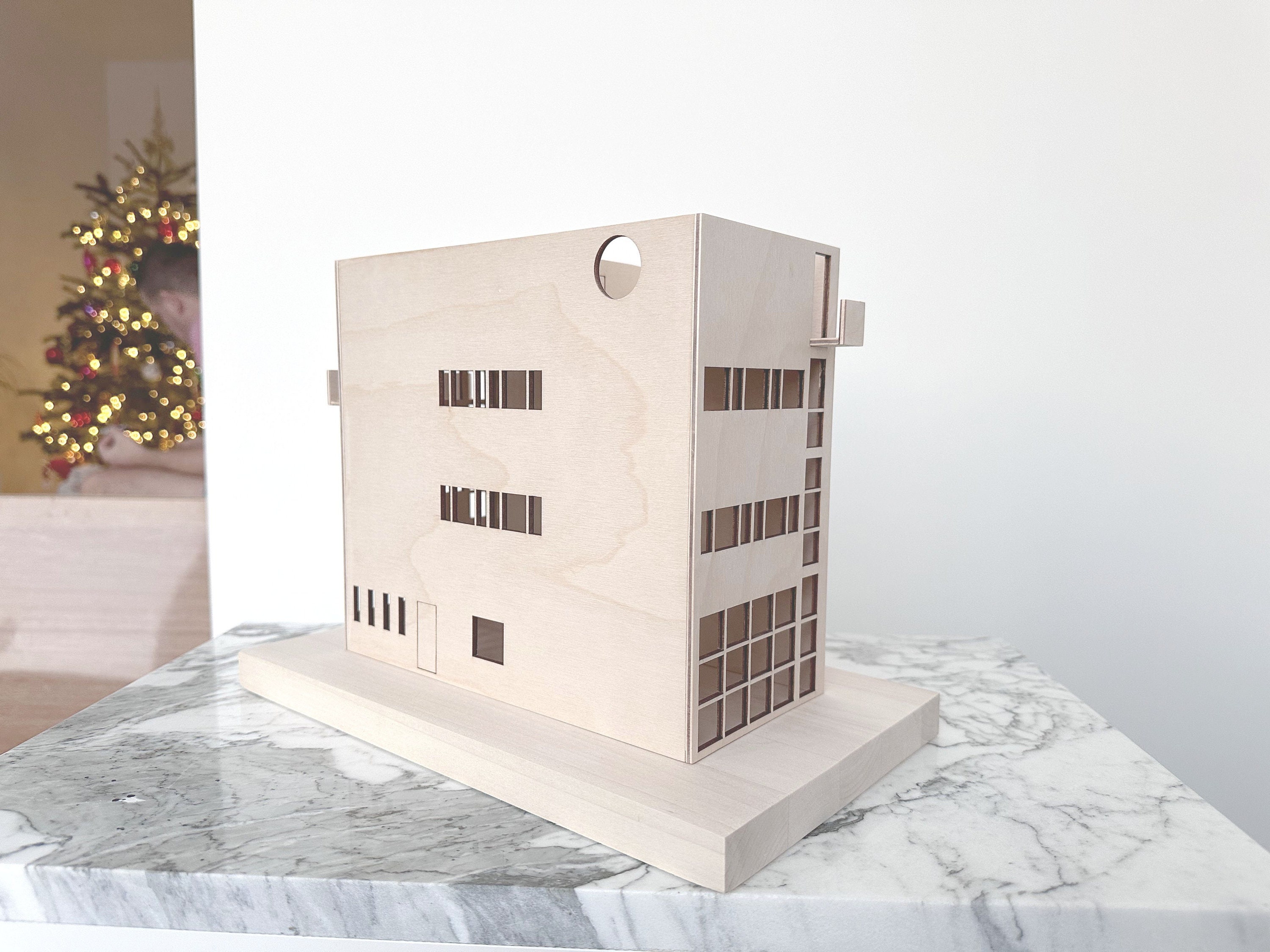 Le Corbusier's Maison Guiette Architecture Model House • Modernism ...