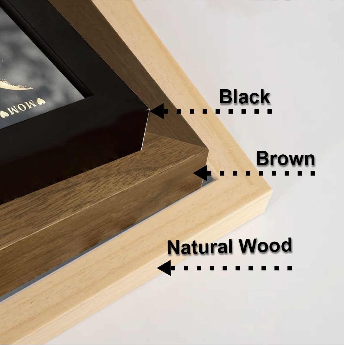 Custom Moon Phase Print, Personalized Moon Phase Frame, Custom Moon ...