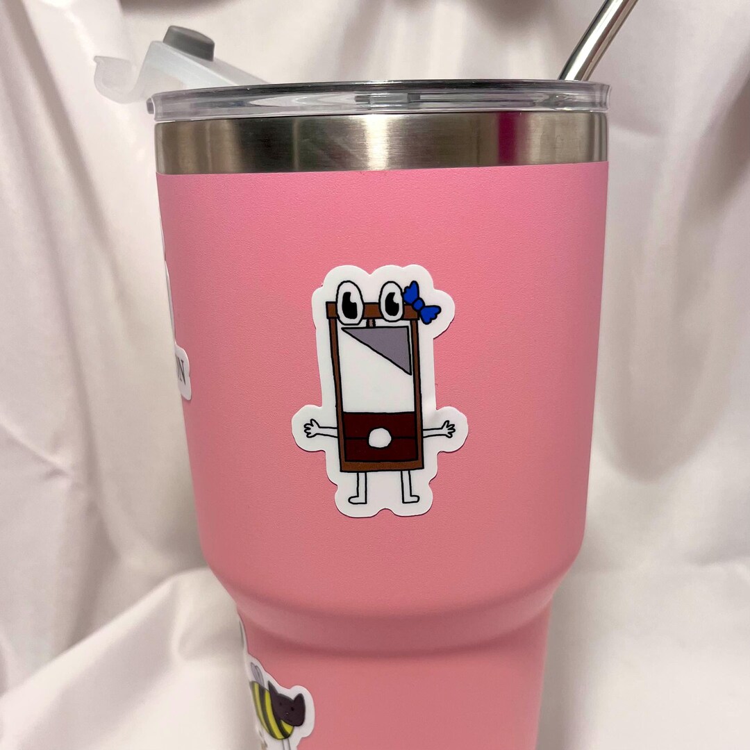 Guillotina Guillotine Mascot Waterproof Vinyl Sticker - Etsy