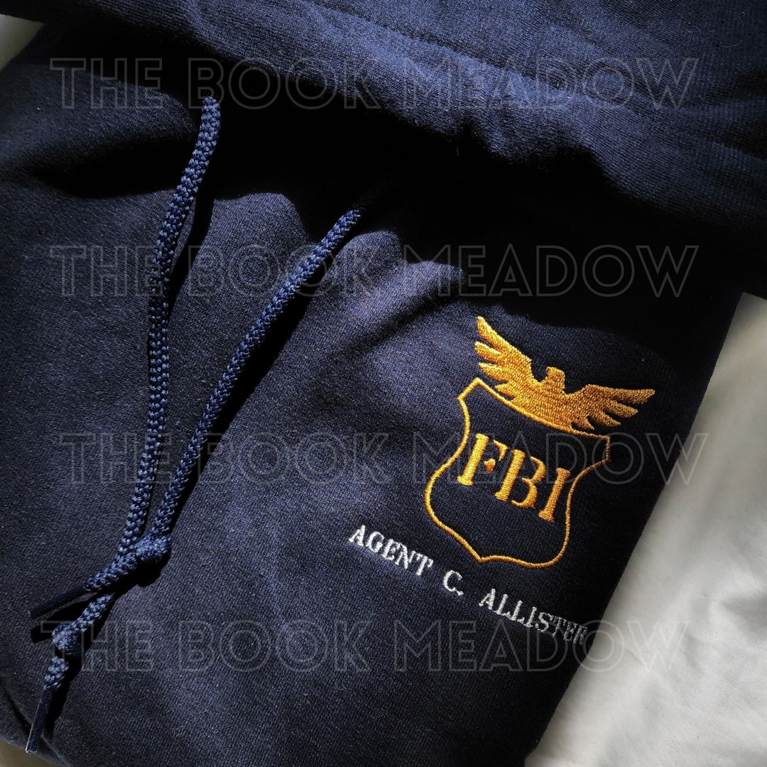 FBI Agent Christian Allister Embroidered Sweatshirt Hoodie | the ...