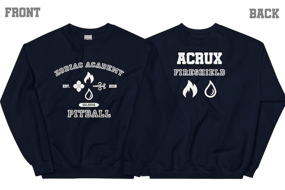 Darius Acrux Pitball Uniform Sweatshirt Zodiac Academy - Etsy