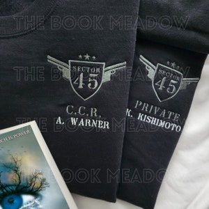 Kenji Kishimoto Sector 45 Uniform Embroidered Sweatshirt Hoodie ...