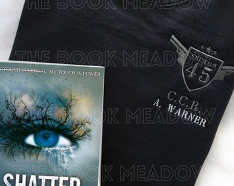 Aaron Warner Shatter Me 45 Sector CCR Uniform Embroidered Sweatshirt ...