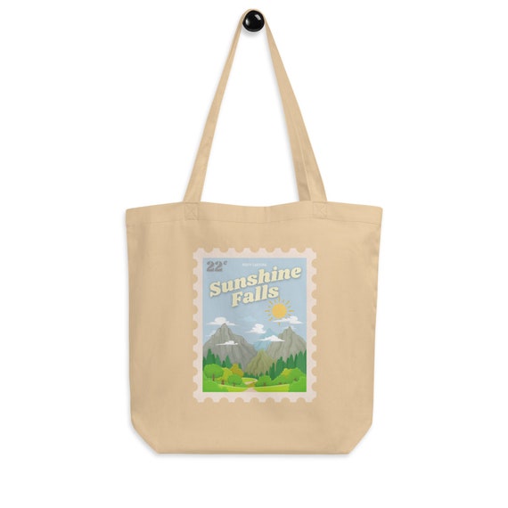 Sunshine Falls Postcode Tote Bag Book Lovers by Emily Henry - Etsy