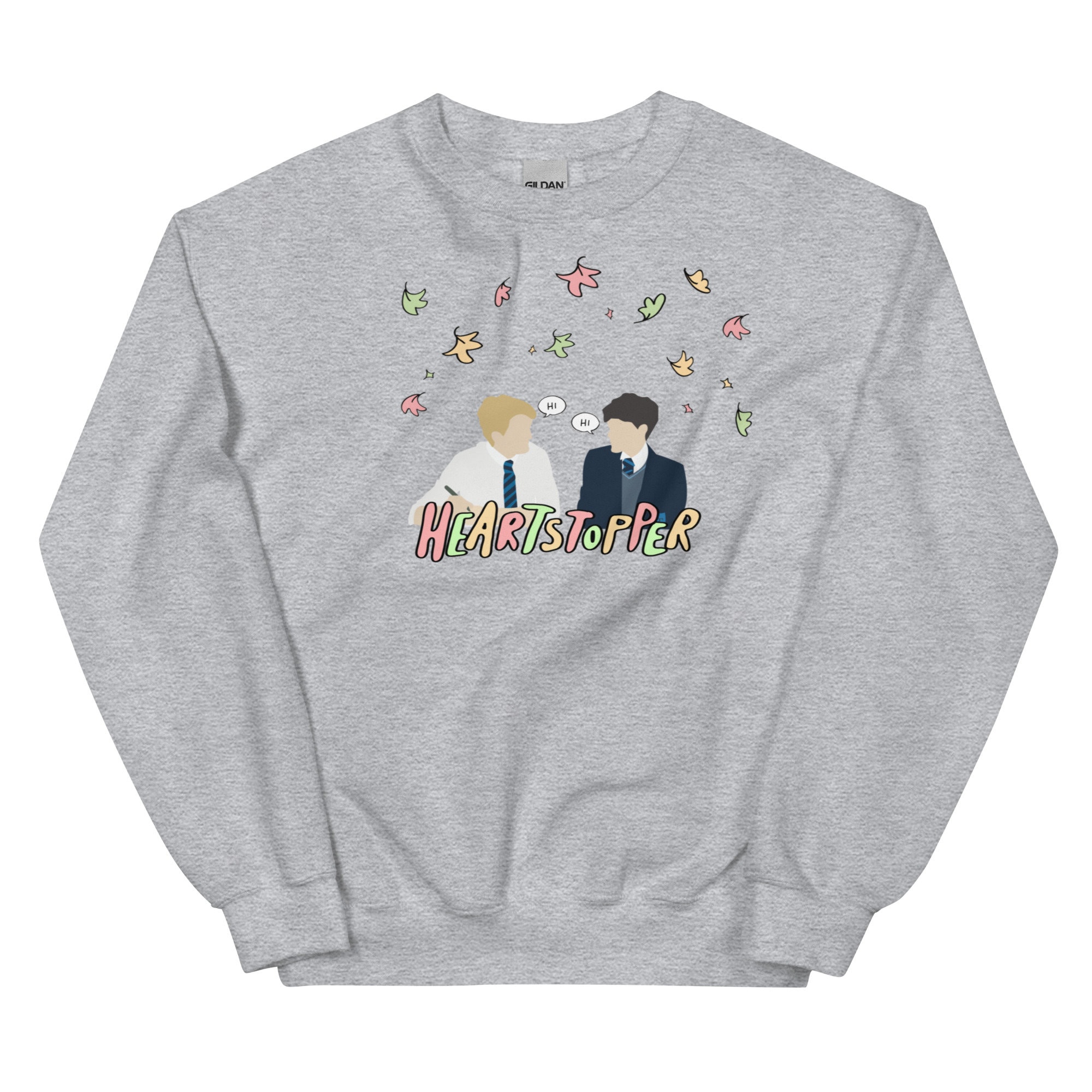 Heartstopper Leaves Hi Sweatshirt | Heartstopper by Alice Oseman Nick ...