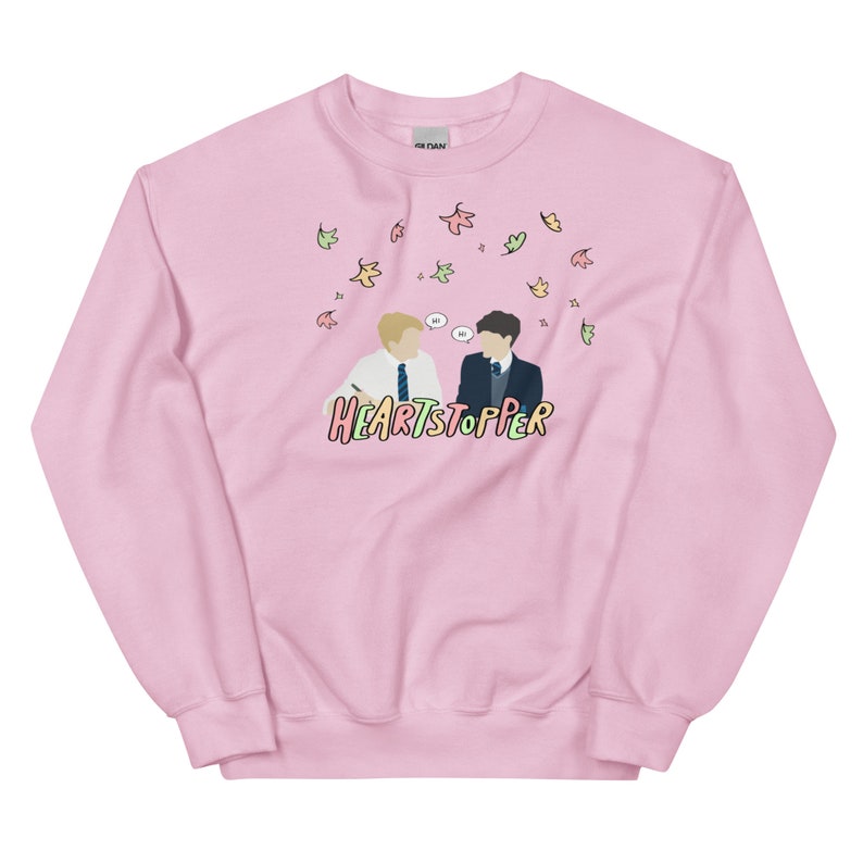 Heartstopper Leaves Hi Sweatshirt | Heartstopper by Alice Oseman Nick ...