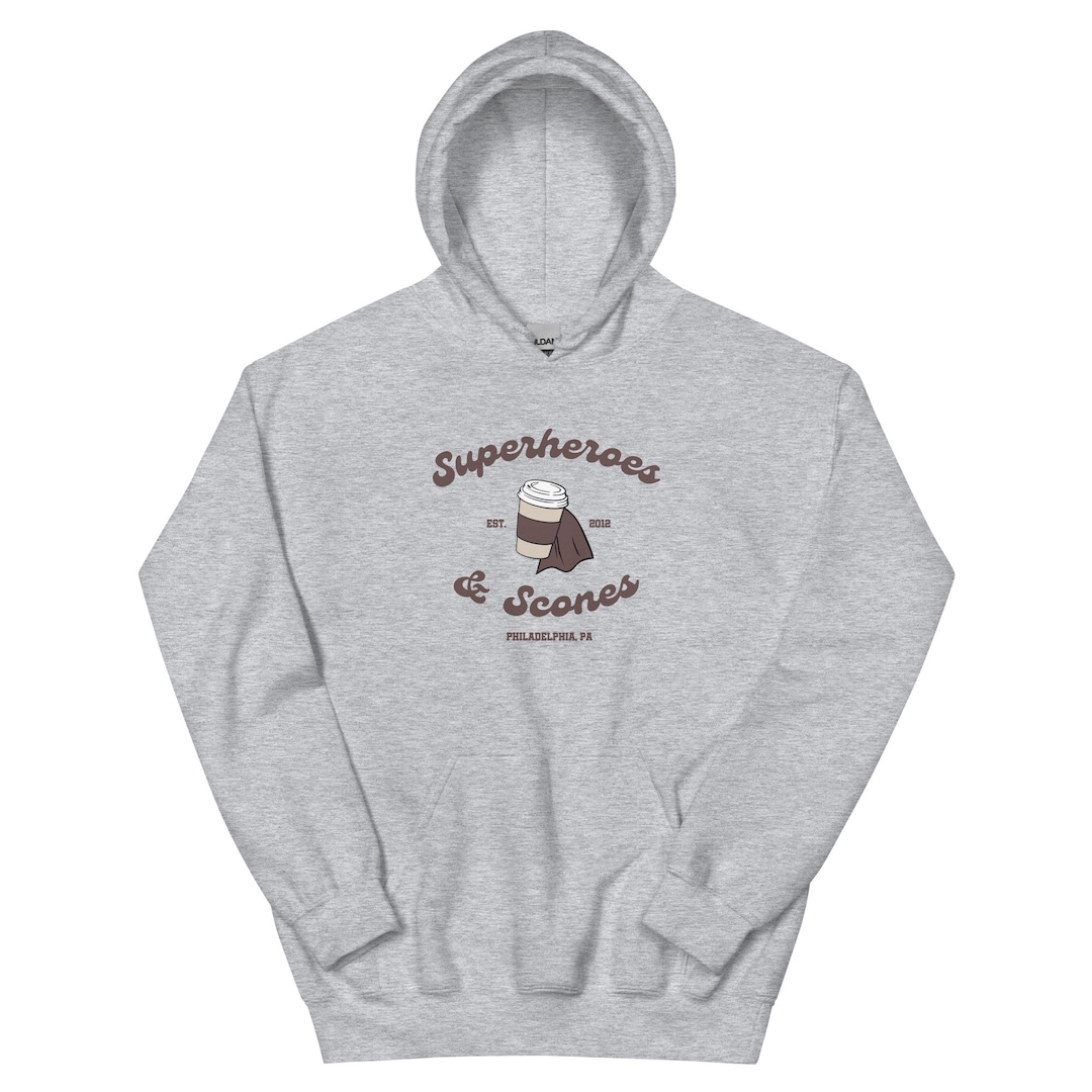 Lilo's Superheroes and Scones Logo Hoodie | Addicted Calloway Sisters ...