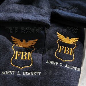FBI Agent Christian Allister Embroidered Sweatshirt Hoodie | the ...